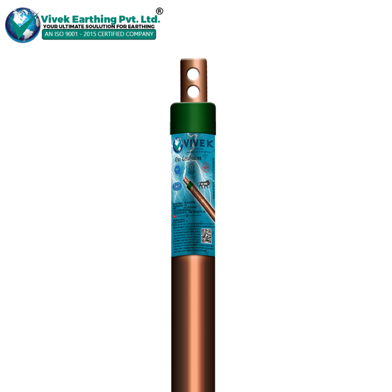 Pure Copper Earthing Electrode - Vivek Earthing